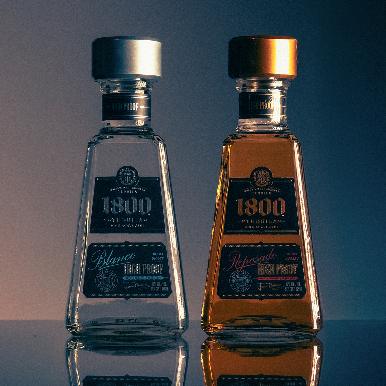 1800® High Proof Duo: Blanco + Reposado - 1800 Tequila
